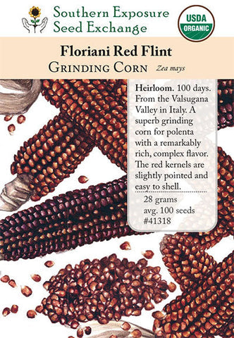 Southern Exposure Seed Exchange - Floriani Red Flint Corn - 41318