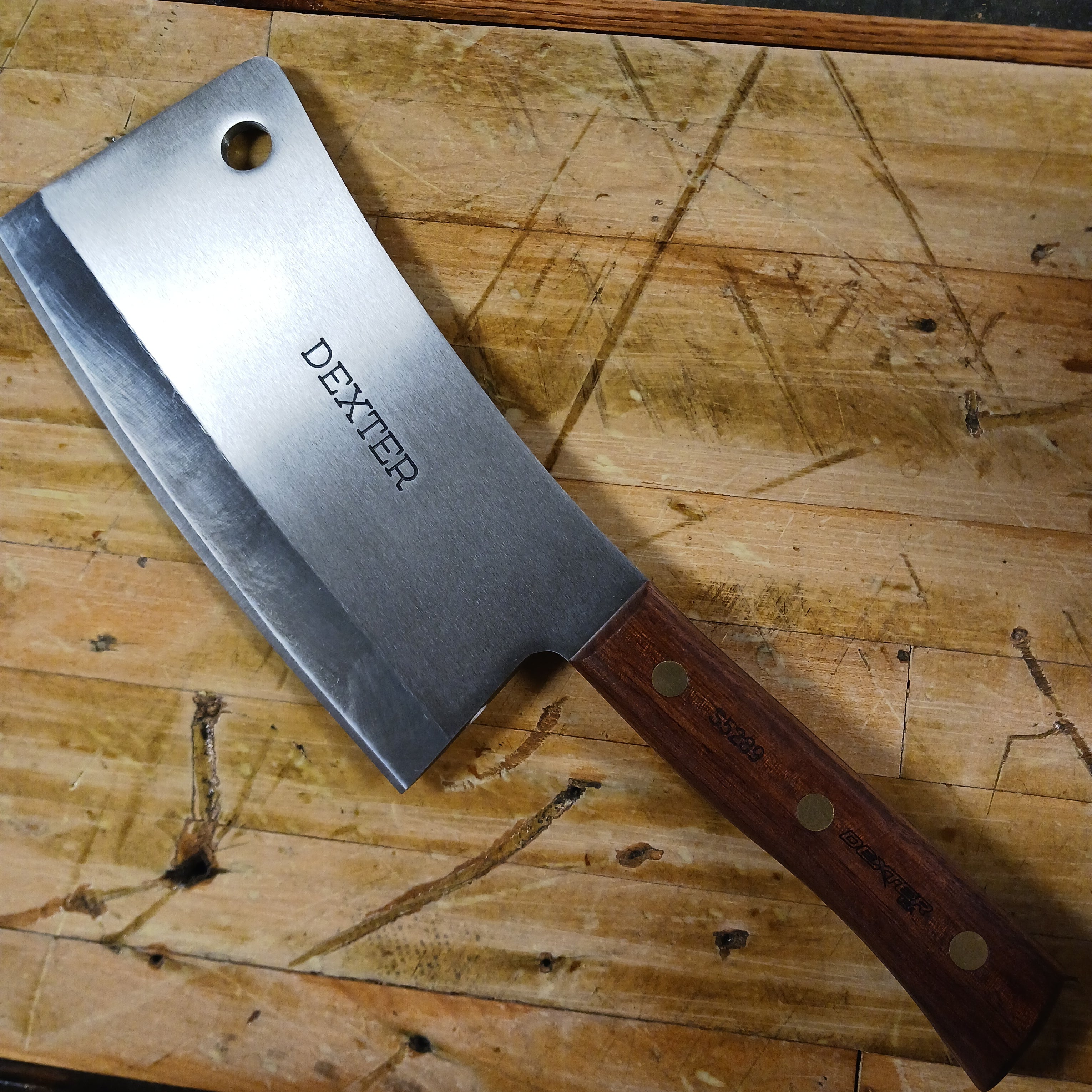Dexter S5289 9" Cleaver, Rosewood Handle