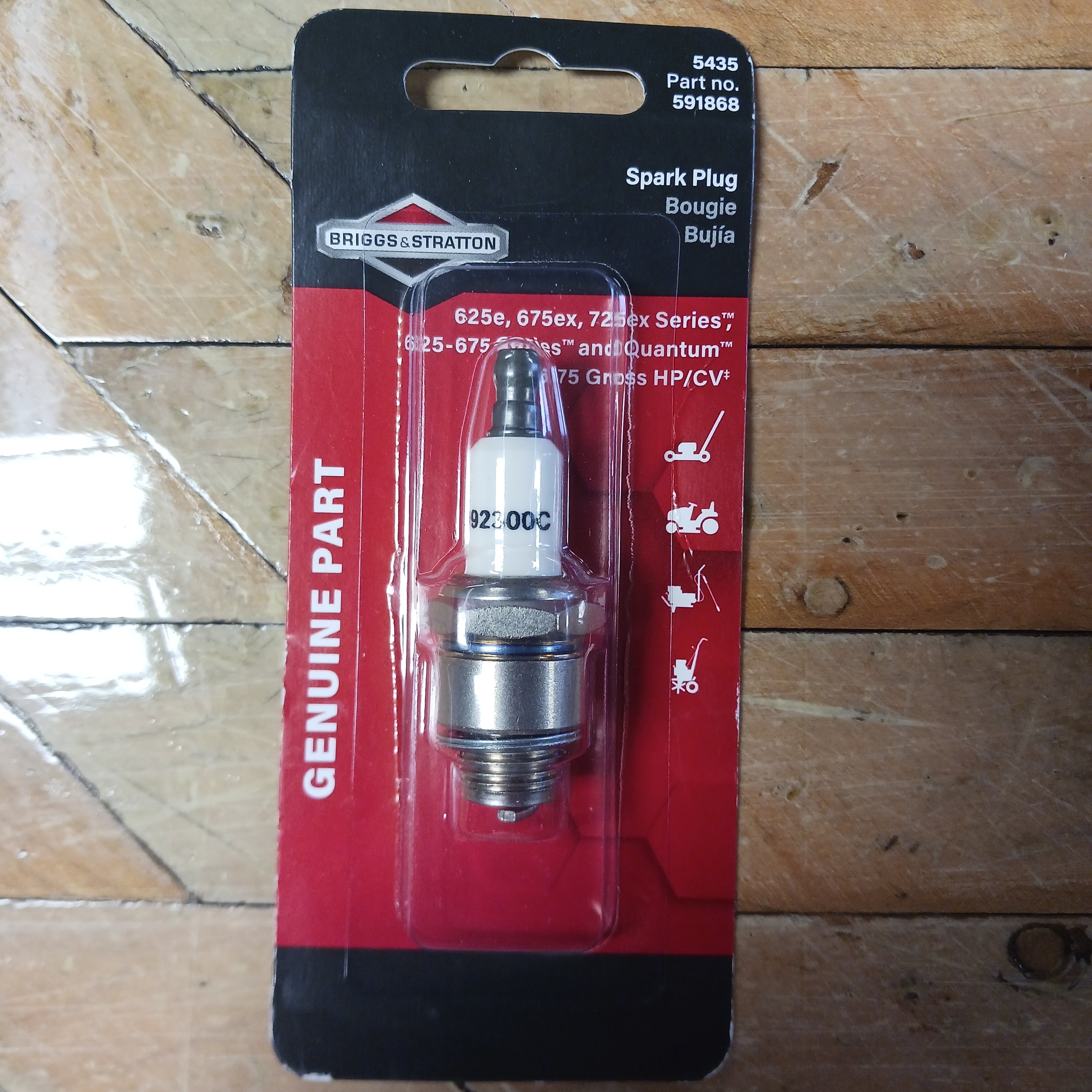 Briggs & Stratton 5435 591868 Spark Plug