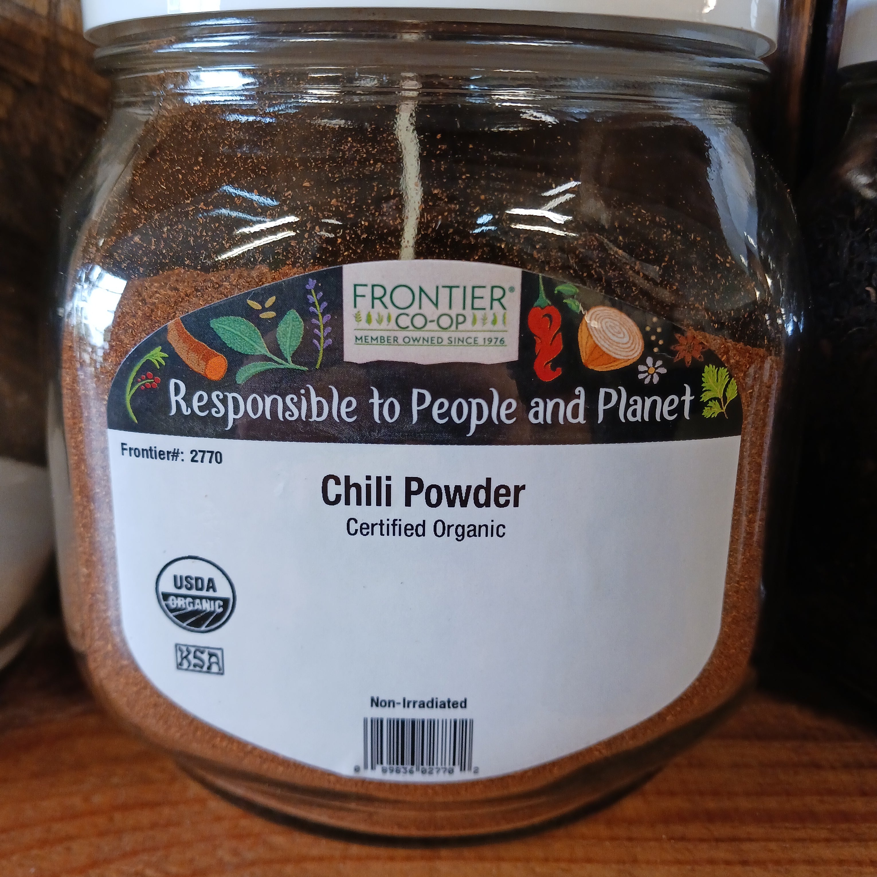Chili Powder Blend Organic, per OZ.