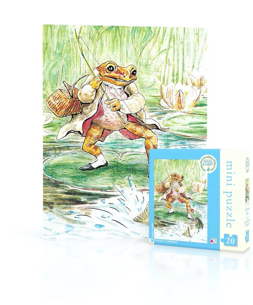 Mr. Jeremy Fisher Mini - 20 Piece Mini Puzzle