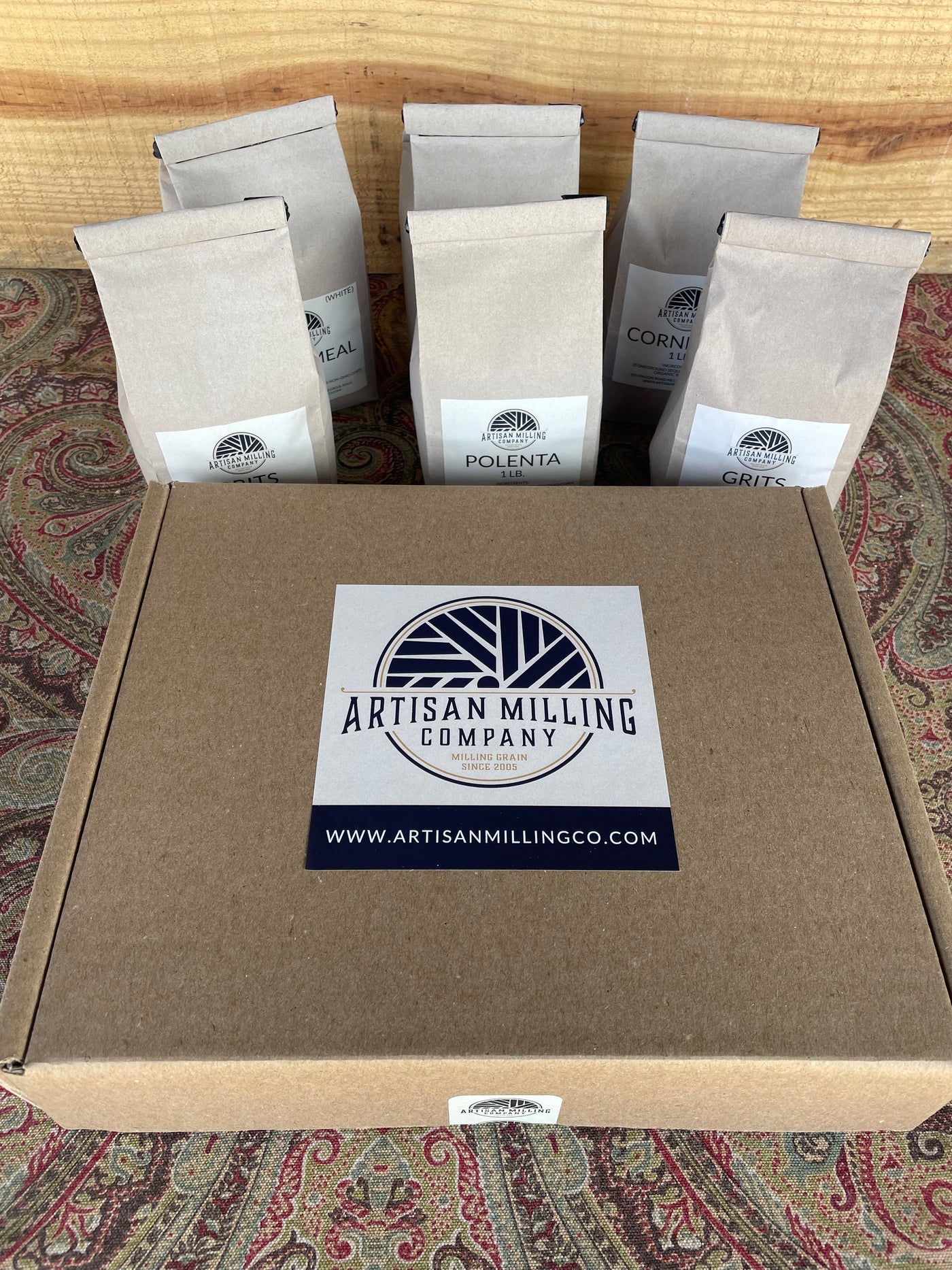 Artisan Milling Company Stone Ground Sampler Box